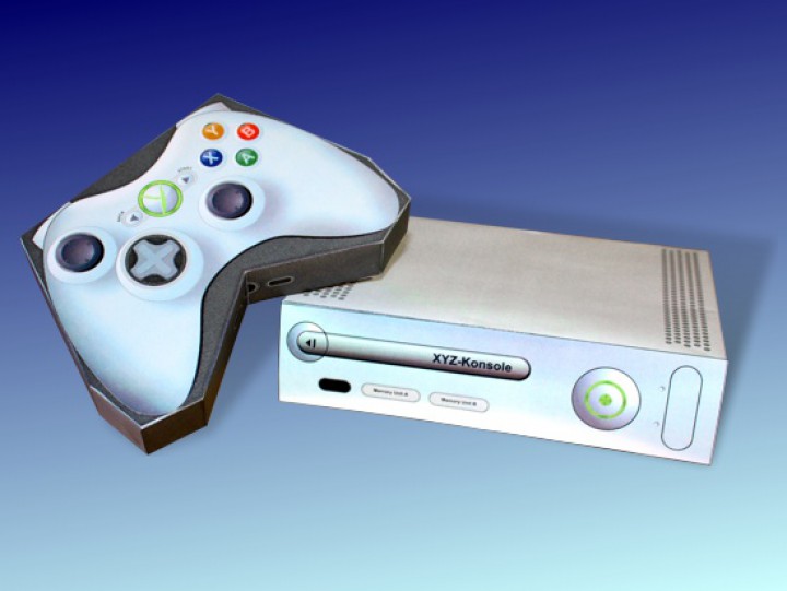 Geldgeschenke Spielkonsole XYZ-Box | Designerspiele